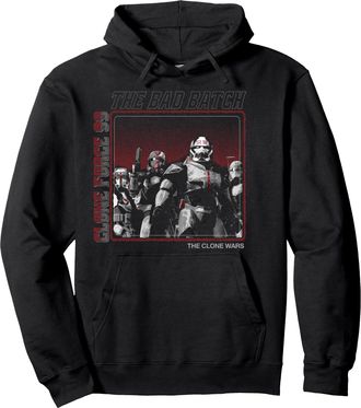 Star Wars The Clone Wars Clone Force 99 The Bad Batch Pullover Hoodie