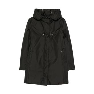 Fay Parkas - - Coats - Damen - Schwarzk - S