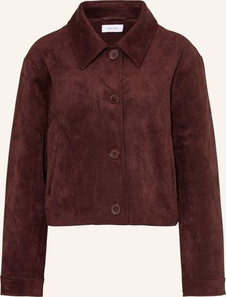 Darling Harbour Darling Harbour Kastenjacke In Lederoptik rot