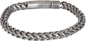 iXXXi Men Bracelet homme en acier inoxydable Morris Antique | 20cm, Medium, Acier inoxydable, Pas de gemme