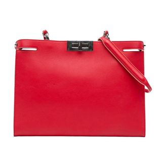 Fendi Pre-owned Vintage Leder Henkeltasche - - Pre-owned - Damen - Rot - ONE SIZE