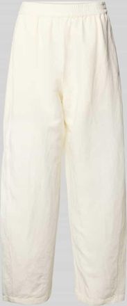Boss Orange by Hugo Boss Regular Fit Barrel Leg Hose aus Leinen-Mix Modell TALINEN