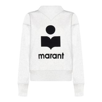 Isabel Marant Moby Sweatshirt - - Sweatshirts & Hoodies - Damen - Beige - 2XS