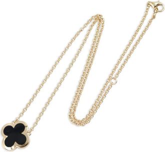 Van Cleef & Arpels collier à pendentif alhambra (années 2010) - Or