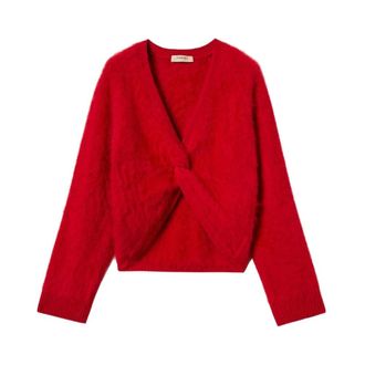 Twinset V-neck Tricots - Femme - Pulls - Rouge - Taille: 40 FR