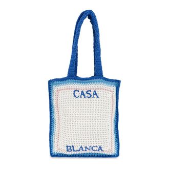 Casablanca unisex, Sacs, Blanc, Taille: ONE Size Shopper Bag