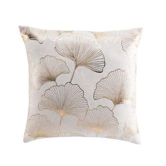 Douceur d'Int&eacute;rieur Kissen mit abnehmbarem Bezug (45 x 45 cm) Kenzy, Polyester & Leinen