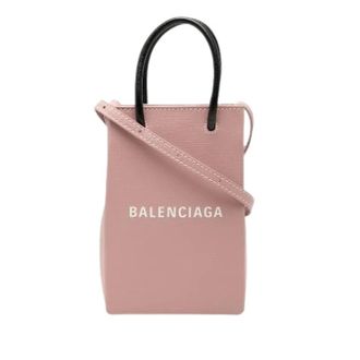 Balenciaga Pre-owned Mini Shopping Phone Holder - Femme - Pre-owned - Rose - Taille: ONE Size