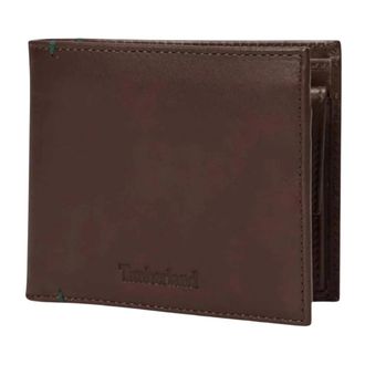Timberland Portefeuille pliable en cuir avec porte-monnaie Riverton - Homme - Accessoires - Brun - Taille: ONE Size