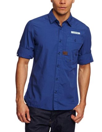 G-Star G-Star Herren Freizeithemd RCO Field Poplin Roll-up Shirt l/s - 83155A.4085