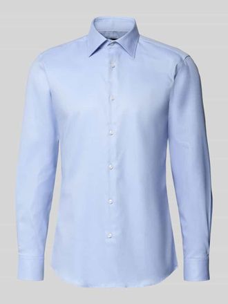 HUGO BOSS Slim Fit Businesshemd aus reiner Baumwolle Modell H-HANK-K