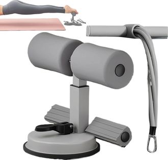 Generico Trainingsmaschine: Bodenhalterung mit verstellbarer Stange, stabile Unterst&uuml;tzung f&uuml;r Bauchmuskeltrainer, kompakter Trainingsassistent