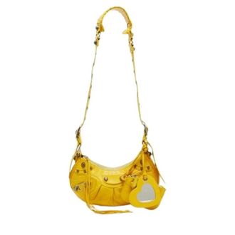 Balenciaga Pre-owned XS Le Cagole Shoulder Bag - Femme - Pre-owned - Jaune - Taille: ONE Size