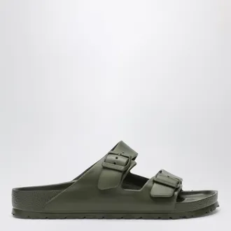 Birkenstock Arizona Slides in Khakigr&uuml;n aus EVA von Birkenstock