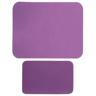 TOPBATHY 2 St&uuml;ck N&auml;hmaschinenmatte aus TPE Vibrations und Ger&auml;uschd&auml;mpfende rutschfeste Unterlage f&uuml;r N&auml;hmaschinen und Fu&szlig;pedale Vielseitiges N&auml;hzubeh&ouml;r f&uuml;r Pr