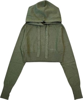 Hinnominate Hinnominate, Femme, Pulls, Vert, Taille: 36 FR Maille