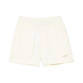 Maison Kitsun&eacute; Textured Regular Short - - Shorts - Damen - Beige - XS