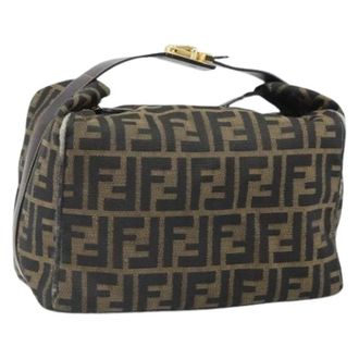Fendi Pre-owned Canvas Handtasche - - Pre-owned - Damen - Braun - ONE SIZE