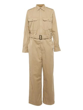 Ralph Lauren combinaison à taille ceinturée - Tons neutres