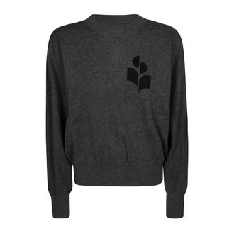 Isabel Marant Rundhals-Pullover Marisans ga - - Knitwear - Damen - Grau - M