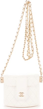 Chanel Crossbody Bags - Cosmetic Vanity Chain Crossbody - Gr. unisize - in Wei&szlig; - f&uuml;r Damen