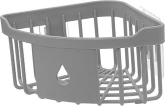 Aboofan 2 Stück Eckregal Aus Pp Material Ohne Bohren Badezimmerschrank Aufbewahrungsregal Für Shampoo Und Kosmetik Badezimmer Organizer