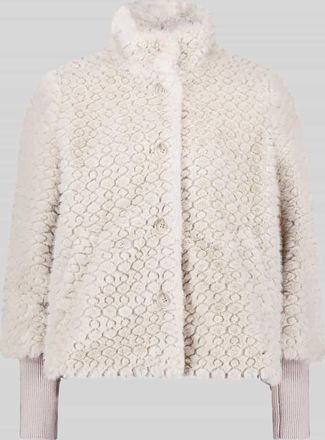 Betty Barclay Teddyjacke mit gerippten &Auml;rmelb&uuml;ndchen