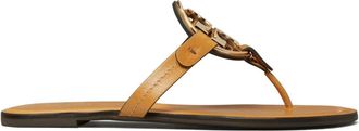 Tory Burch Sandalen aus Leder - Braun