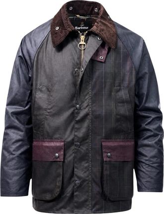 Barbour Patchwork OS BDL Wax Jkt - - Jackets - Herren - Braun - S