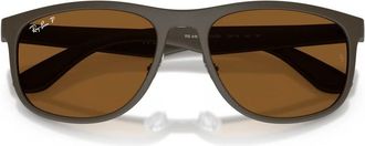 Ray-Ban unisex, Accessoires, Brun, Taille: 59 MM Rb4468 Lunettes de soleil