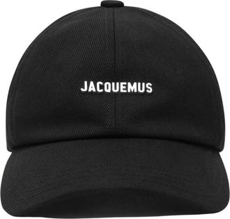 Jacquemus Homme, Accessoires, Noir, Taille: 58 CM La Casquette Gadjo Hat