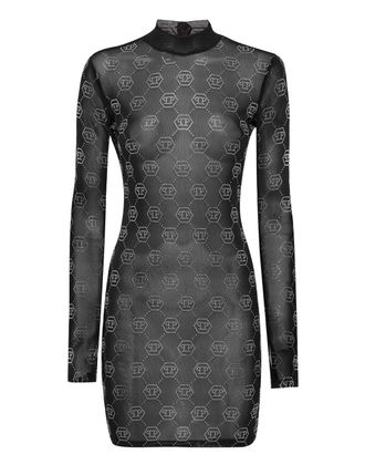 Philipp Plein Minikleid Monogram
