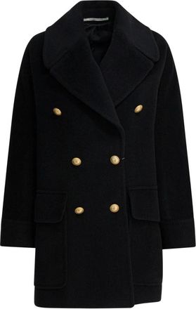 Tagliatore Femme, Manteaux, Noir, Taille: 38 FR Manteau Crois&eacute; Lillian