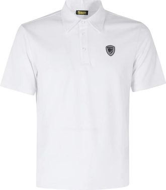 Blauer Homme, Tops, Blanc, Taille: XL Polo Respirant Kemp