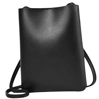 Holibanna Paquet à Bandoulière Pour Téléphone Portable Noir Paquet à Main Croisé En Toile Petit Réglable Adapté Aux Femmes Shopping Voyages Poche Pour Téléphone