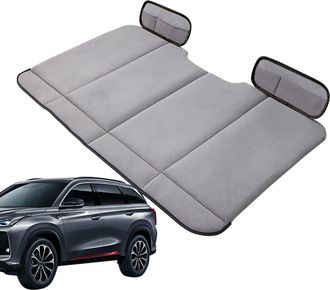 Generico Backseat Matte f&uuml;r Auto, Reisebett, zusammenklappbar, doppelseitig verwendbar, bequem, tragbar, f&uuml;r SUV, Auto, Holiday Roadtrip, Familienstuhl, Ruhest