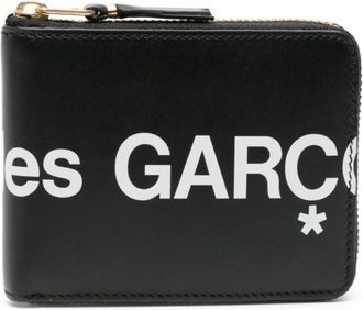 Comme Des Gar&ccedil;ons Homme, Accessoires, Noir, Taille: ONE Size Huge Logo Wallet
