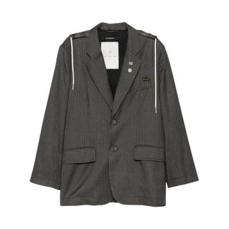 Song for the Mute Square Blazer - - Jackets - Herren - Grau - M
