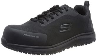 Skechers 200090ec Blk Baskets Homme, Noir Textile Synthétique, 42 EU