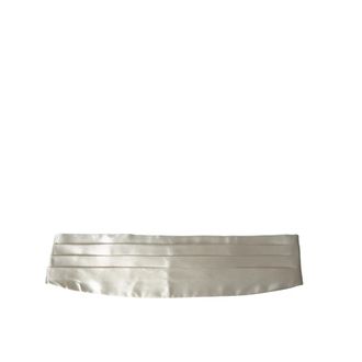 Dolce & Gabbana Seiden-Satin-Kummerbund - - Accessories - Herren - Wei&szlig; - L