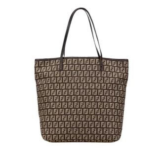 Fendi Pre-owned Canvas Tote Bag - - Pre-owned - Damen - Braun - ONE SIZE