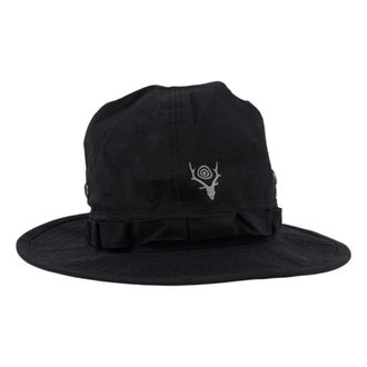 South2 West8 Jungle Hat - Nylon Oxford - - Accessories - Herren - Schwarzk - M