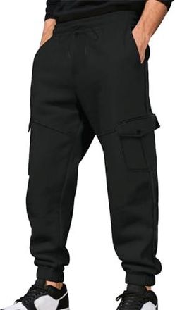 Generic Pantalon de jogging l&eacute;ger et d&eacute;contract&eacute; pour homme pour les vacances et les voyages de printemps, respirant, taille &eacute;lastique, pantalon confortable, 