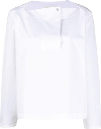 Jil Sander Top - Wei&szlig;