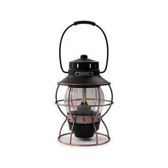Barebones Railroad Lantern - Vintage LED-Laterne mit Wiederaufladbarem Akku - Au&szlig;enleuchte mit Einstellbarer Helligkeit f&uuml;r Campingausr&uuml;stung, Garten und Heimde