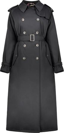 Herno Femme, Manteaux, Noir, Taille: 42 FR Trench avec rembourrage en duvet doie