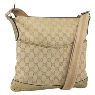 Gucci Sac bandouli&egrave;re Vintage Pre-owned - Femme - Pre-owned - Beige - Taille: ONE Size