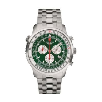 Swiss Alpine Military 7078.9134Sa Chronograph Uhr - - Accessories - Herren - Grau - ONE SIZE