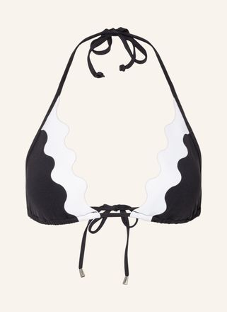 Seafolly Triangel-Bikini-Top Gia schwarz