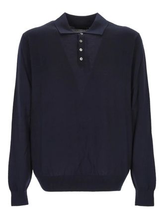 Outfit Italy polo boutonn&eacute; &agrave; poche poitrine - Bleu